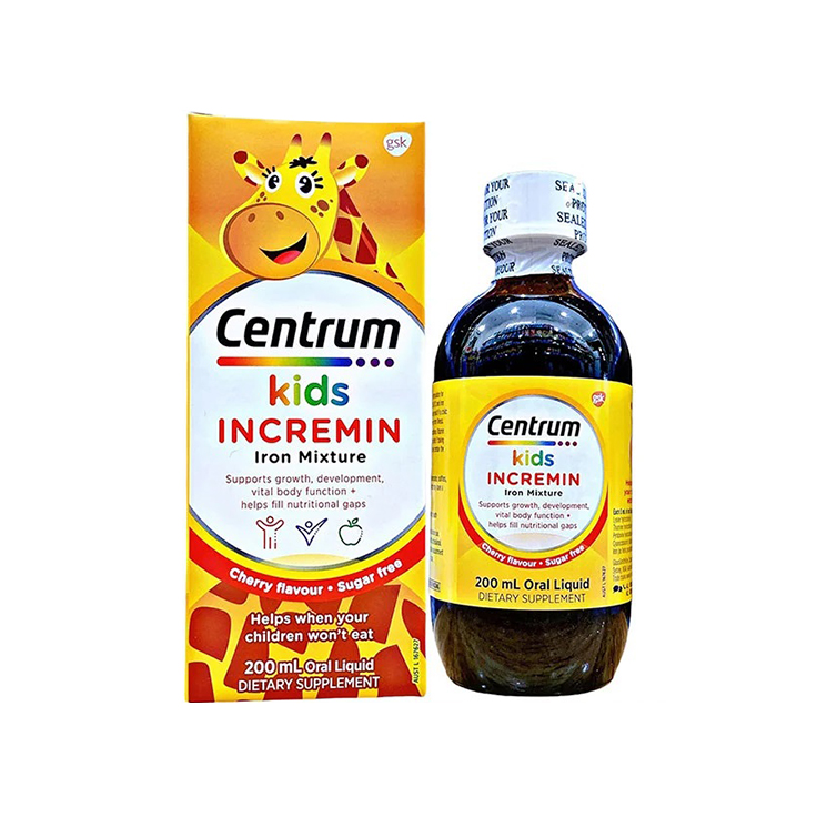 Siro ăn ngon Centrum Kids Incremin Iron Mixture Của Úc 200ml | MBMart ...