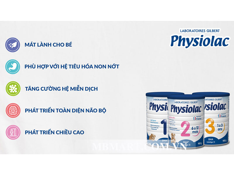 Sữa Physiolac số 3 400gr hỗ trợ trí não, phát triển chiều cao | MBMart ...