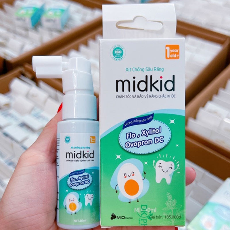 Xịt chống sâu răng Midkid 30ml | MBMart.com.vn