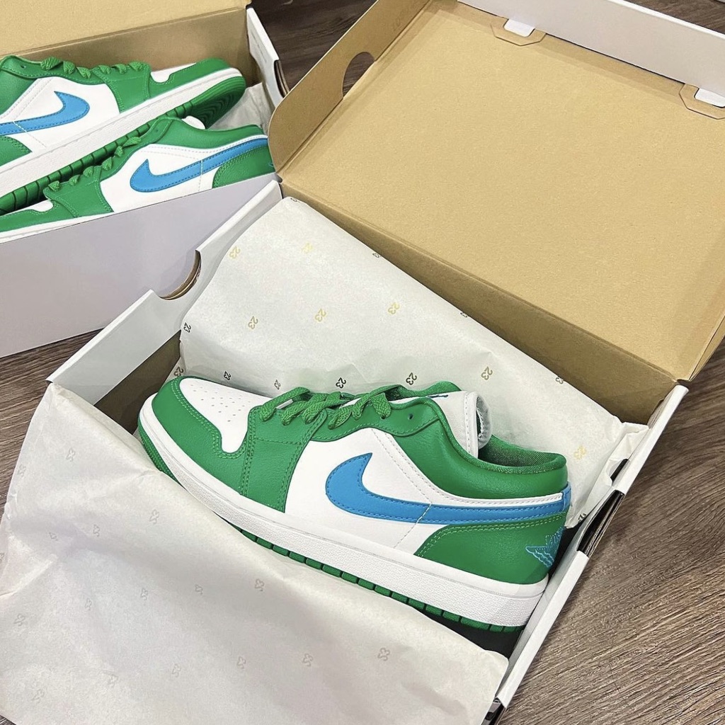 Jordan 1 Low Lucky Green - DC0774-304