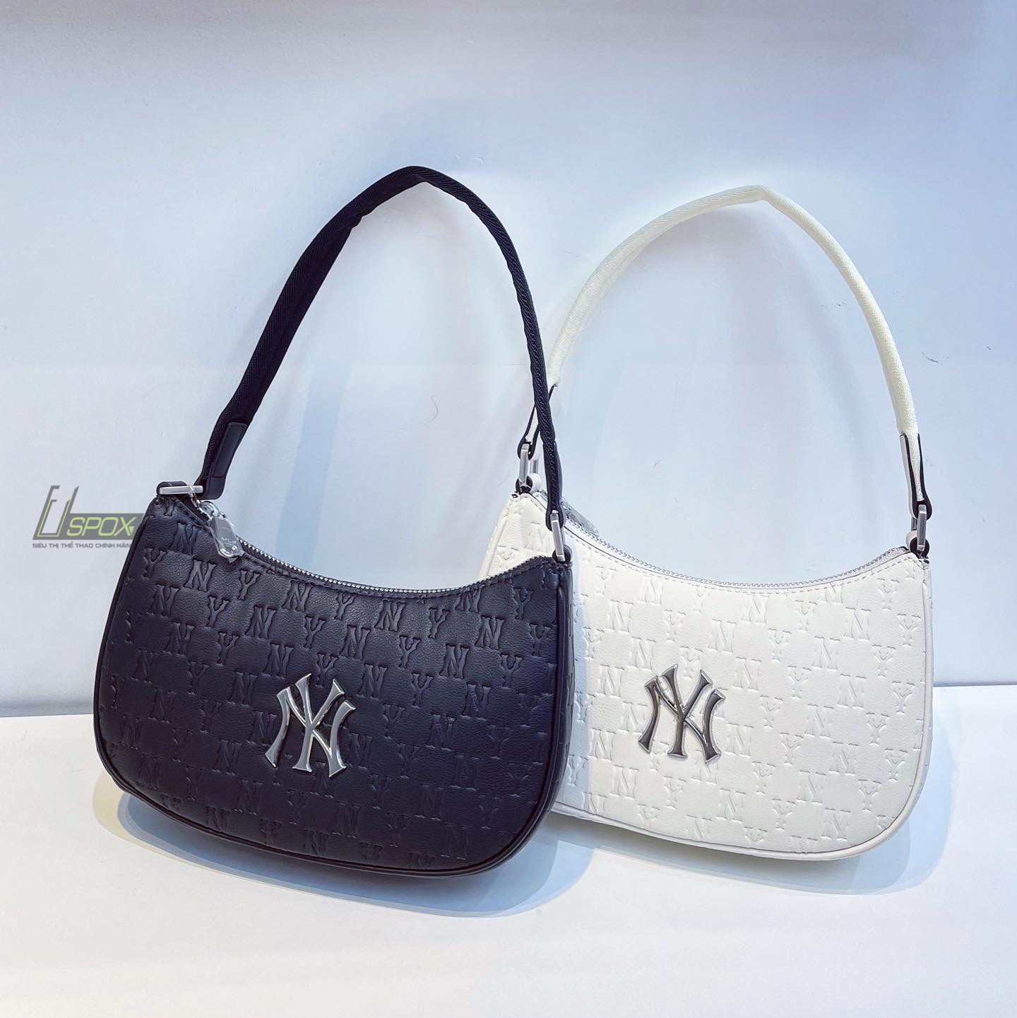 TÚI MLB NYLON HOBO BAG NEW YORK YANKEES 3ABQS032N-50BKS – Uspox - Siêu ...