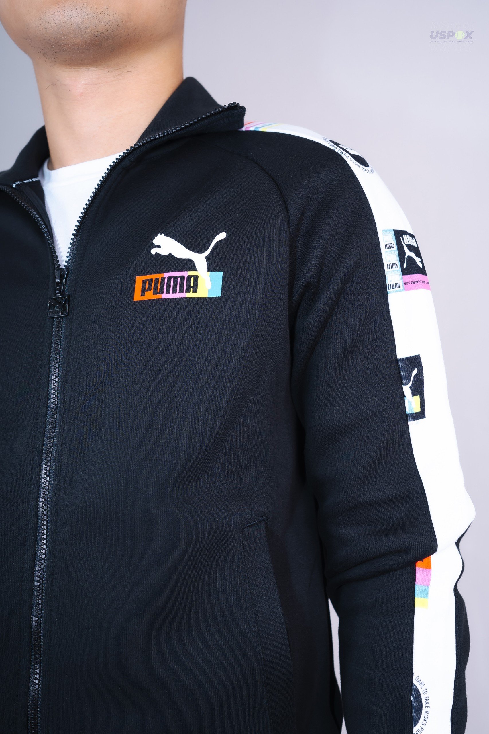 Bộ thể thao Puma T7 Black (form Á) – Uspox - Siêu thị giày thể thao ...