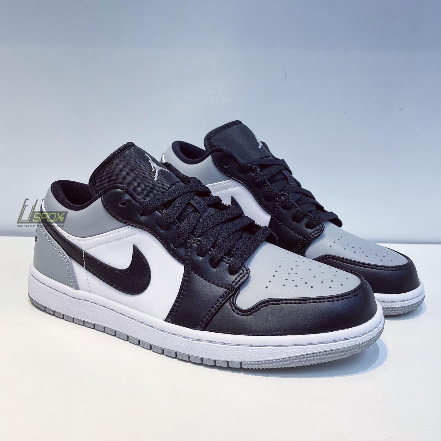 Giày Nike Air Jordan 1 Low ‘Shadow Toe’ 553558-052 – Uspox - Siêu thị ...