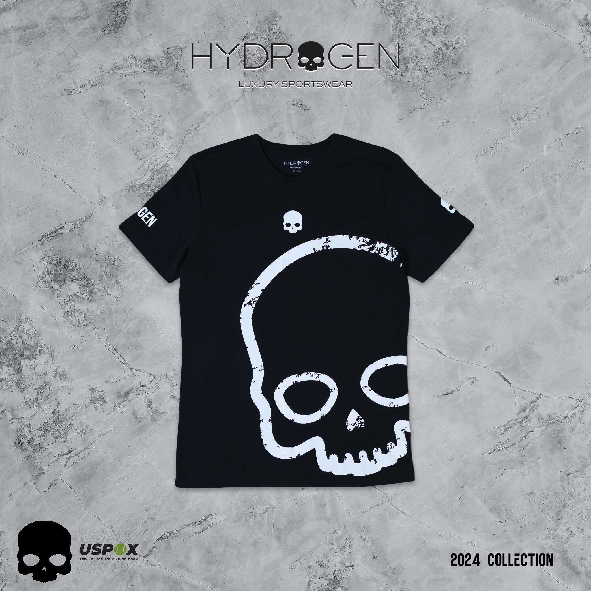 Áo Hydrogen Skull TECH TEE Black 2023 – Uspox - Siêu thị giày thể thao ...