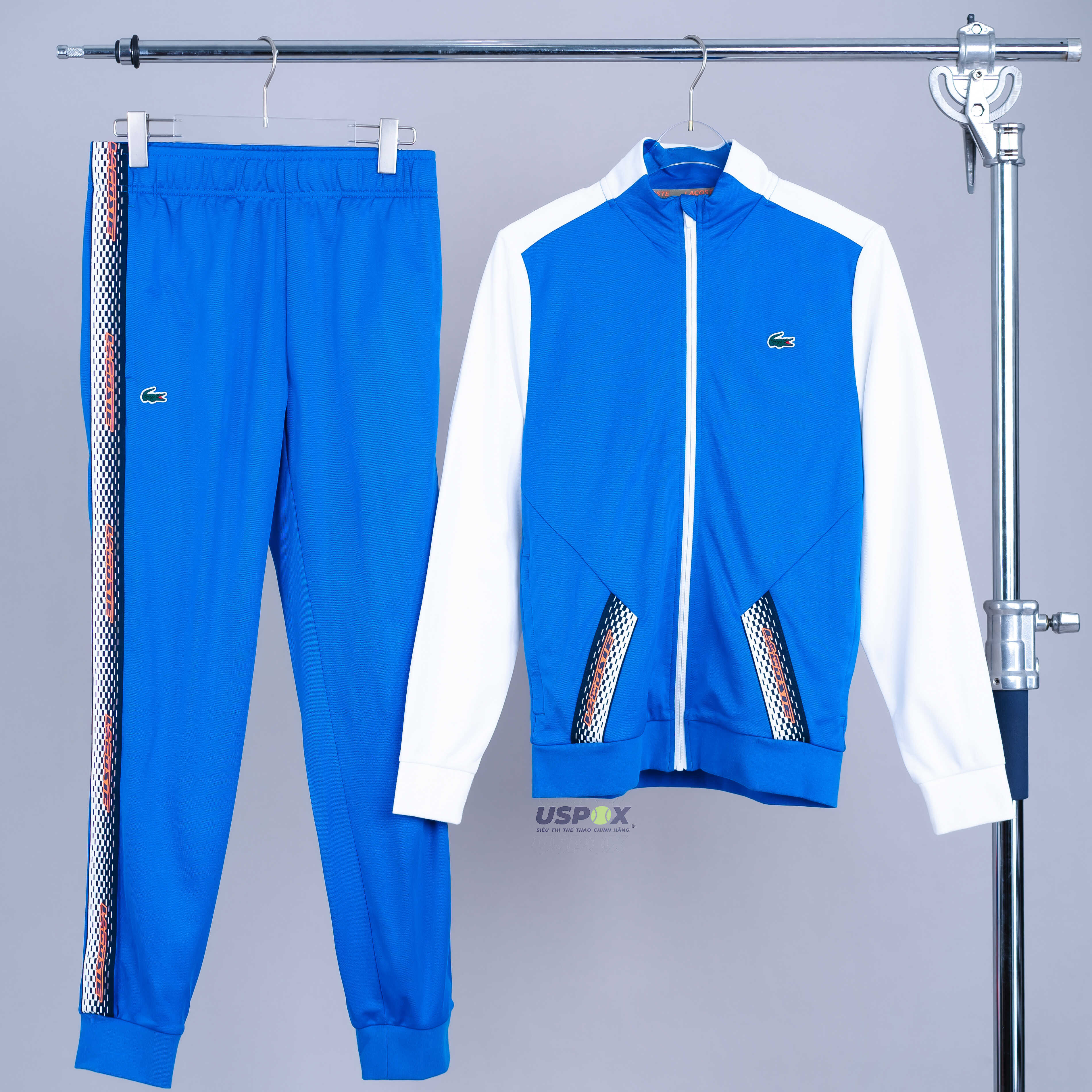 Bộ thể thao Lacoste Full-Zip Blue (form Âu) – Uspox - Siêu thị giày thể ...