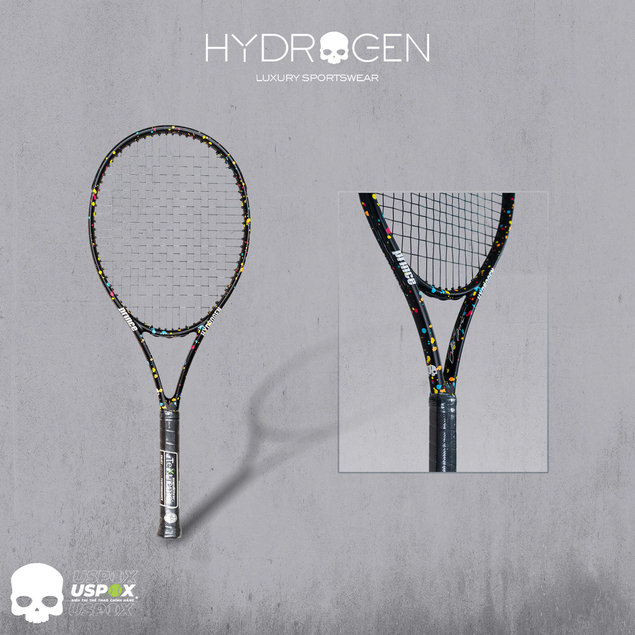 Vợt Prince x Hydrogen SPARK 280g L2 – Uspox - Siêu thị giày thể thao ...
