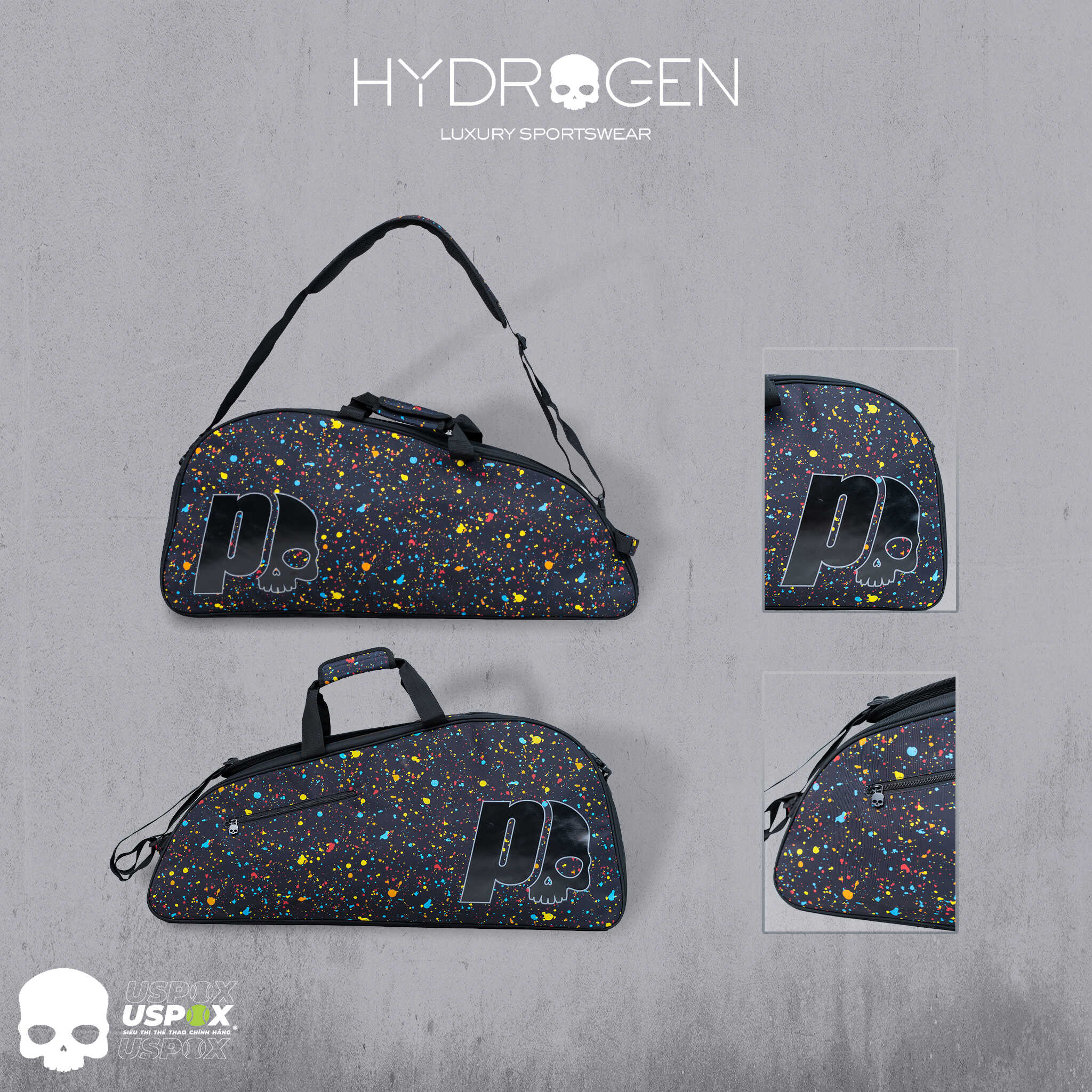 Túi vợt small Prince x Hydrogen SPARK – Uspox - Siêu thị giày thể thao ...