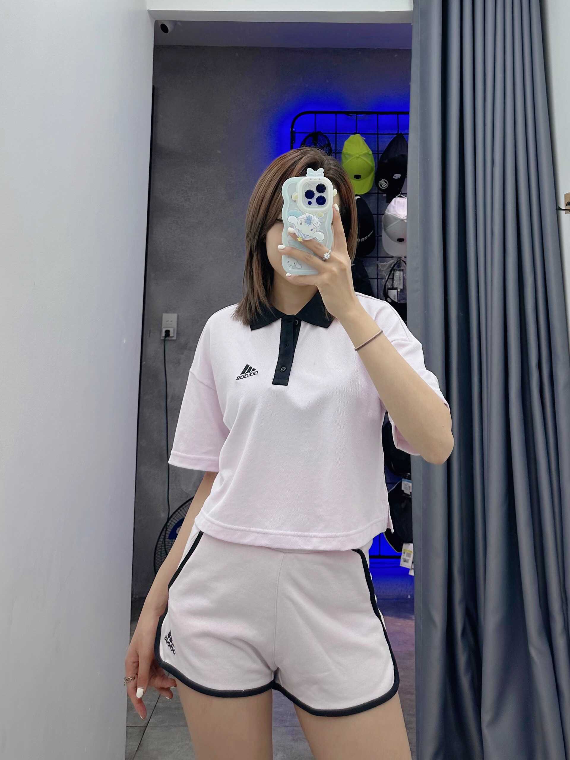 Bộ thể thao nữ Adidas Pique Pink (form Âu) – Uspox - Siêu thị giày thể ...