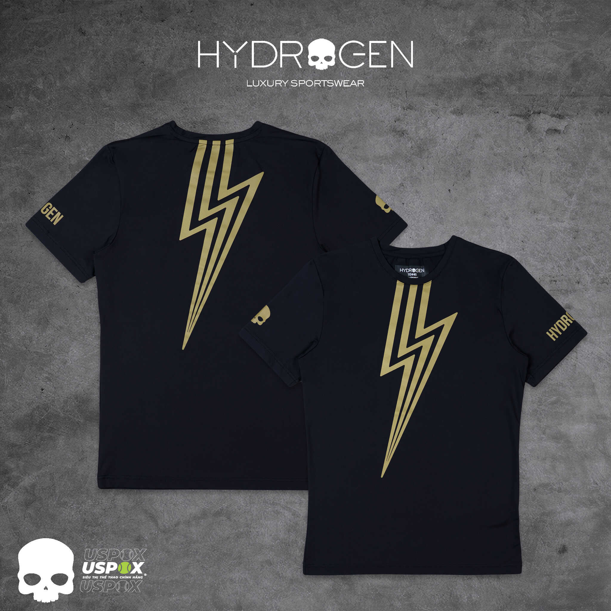 Áo tennis Hydrogen Flash – Uspox - Siêu thị giày thể thao chính hãng