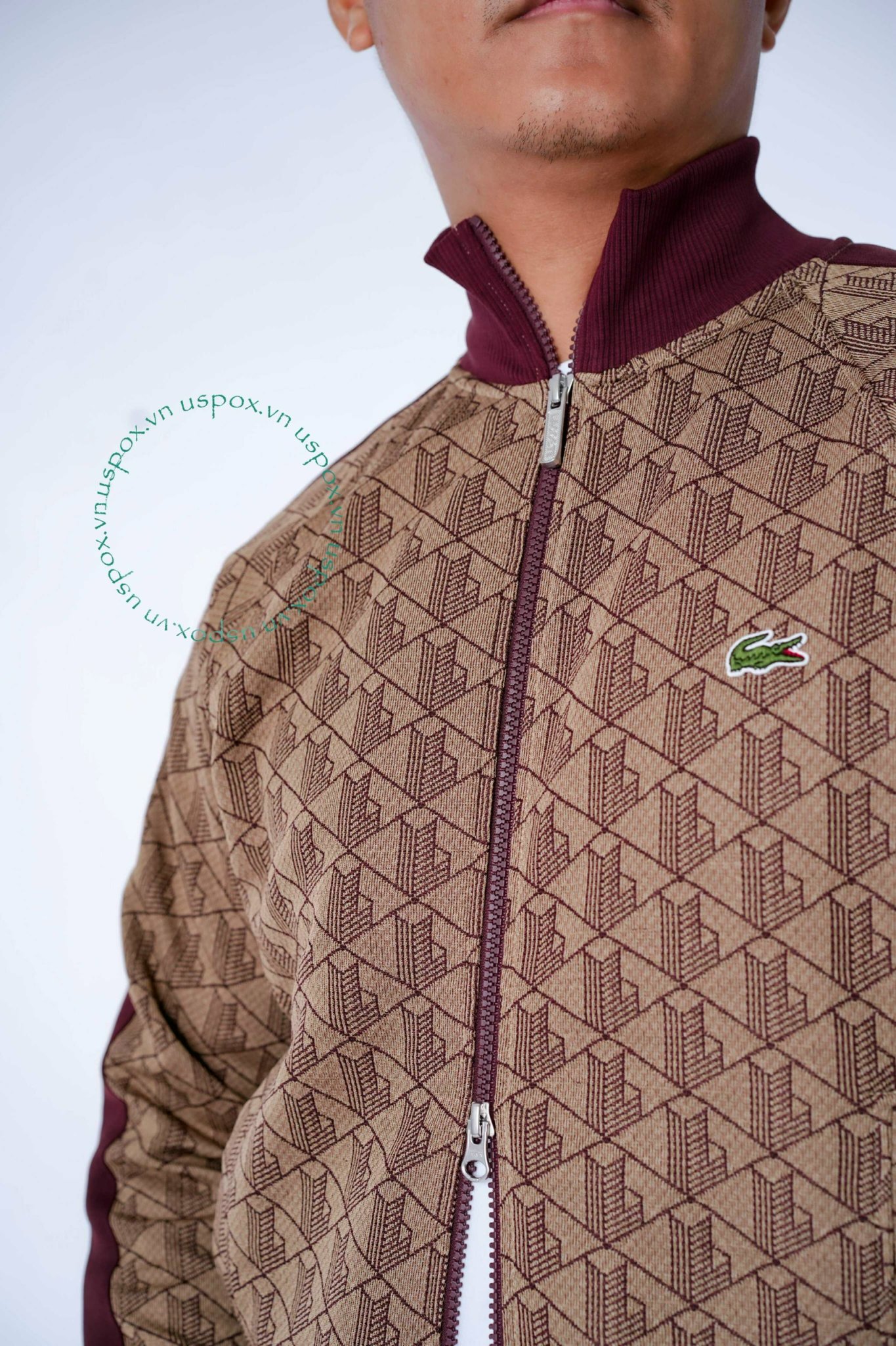 Bộ thể thao Lacoste LIVE Monogram Patterned Jacquard – Uspox - Siêu thị ...