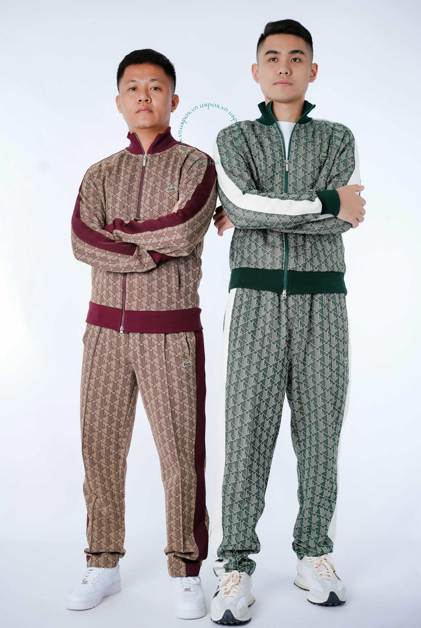 Bộ thể thao Lacoste LIVE Monogram Patterned Jacquard – Uspox - Siêu thị ...