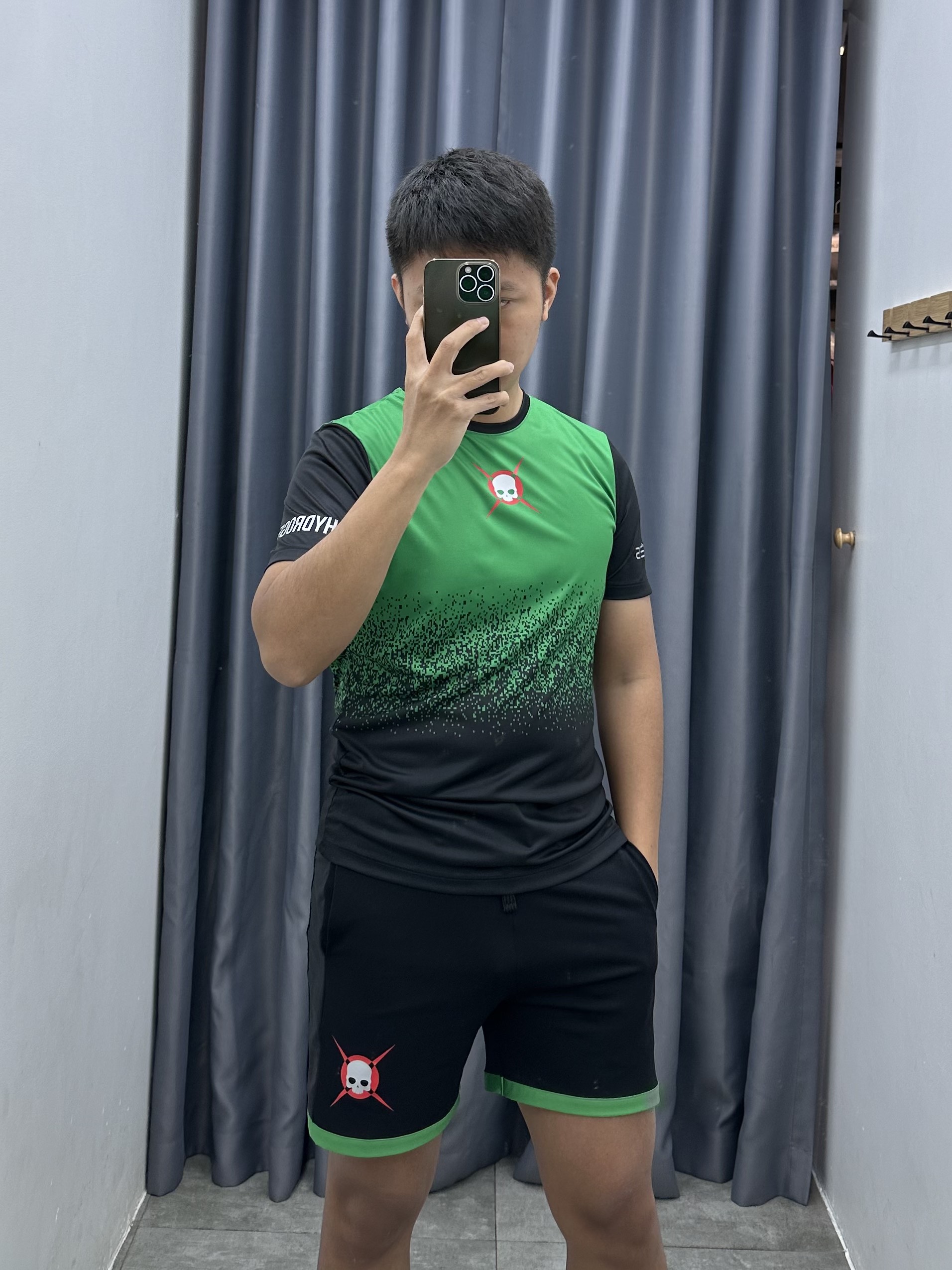 Bộ Hydrogen HEROES CRUMBLE TECH Black Green 2024 – Uspox - Siêu thị giày thể thao chính hãng