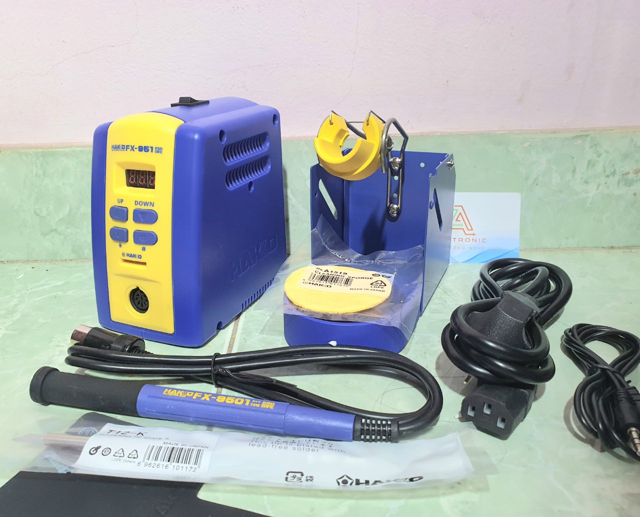 HAKKO FX-951 trạm hàn tĩnh điện của Nhật Bản hiển thị kỹ thuật số Trạm ...