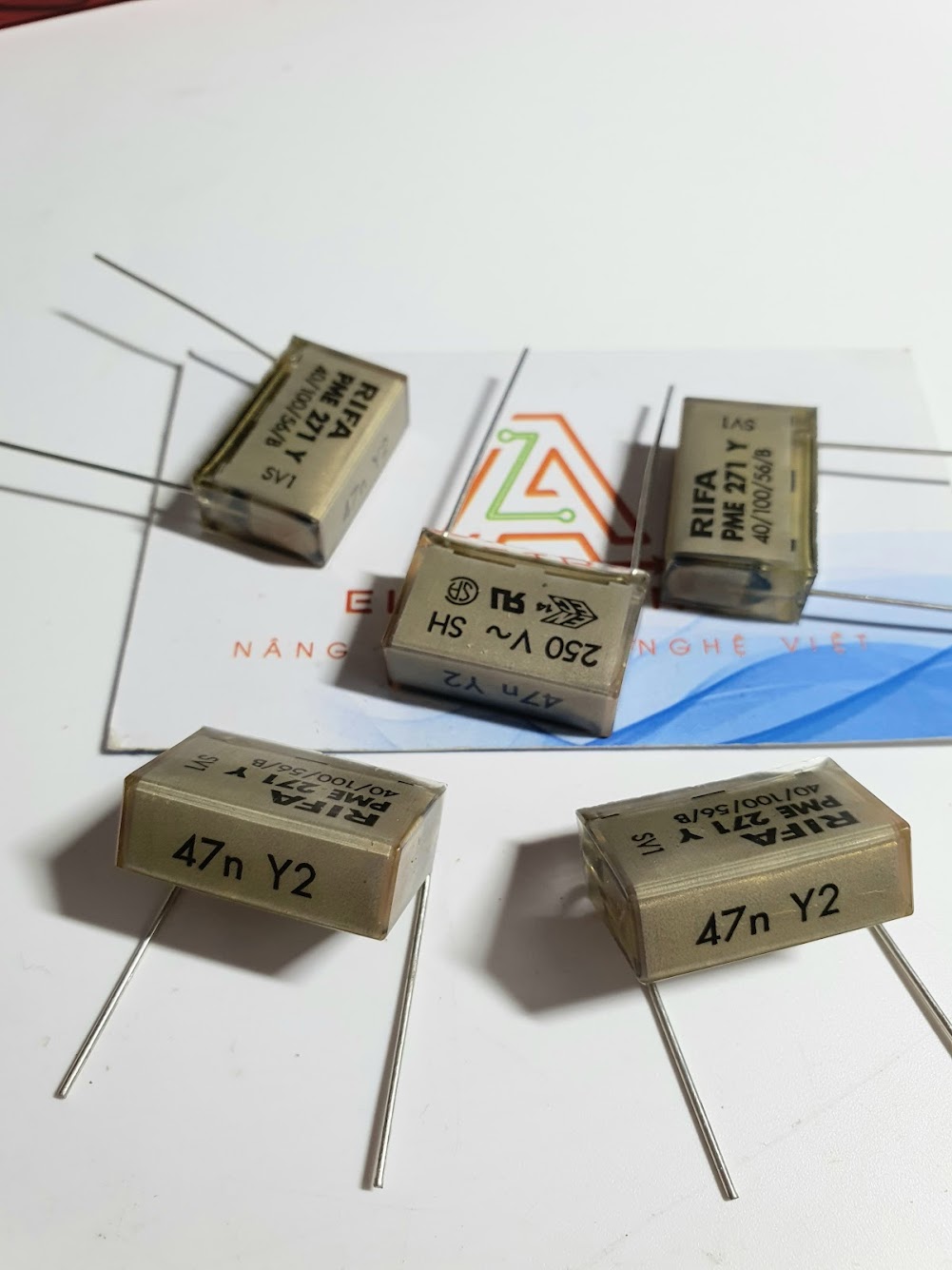 Tụ Thụy Điển Rifa PME271Y Y2 250V 0.047uf 250V 47NF 47n Phim Tụ 20Mm RK ...