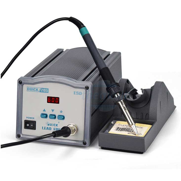 Tay trạm hàn Quick 205H 150W Jack cái 6Pin loại tốt (BH 01th) T3-C7 | Cửa hàng thiết bị - Linh ...