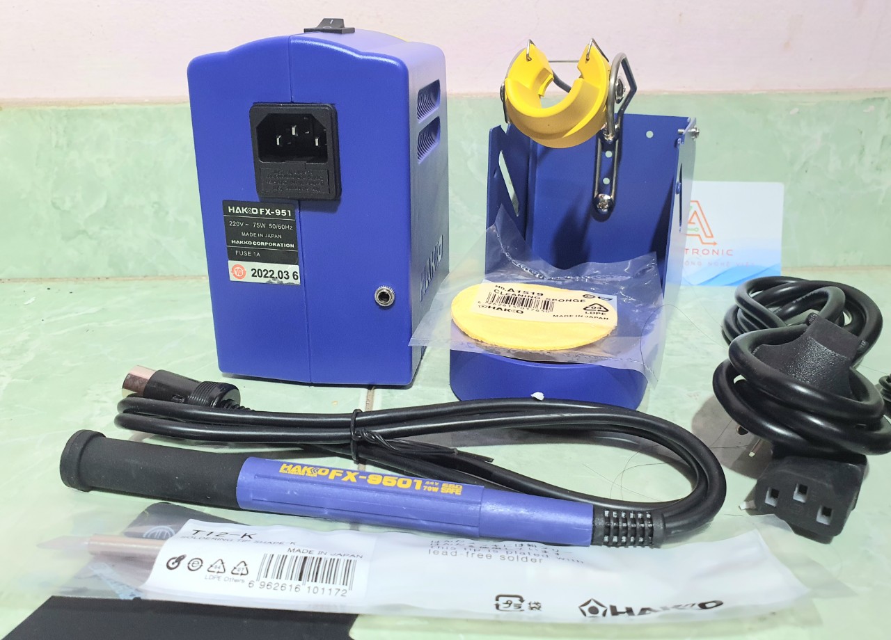 HAKKO FX-951 trạm hàn tĩnh điện của Nhật Bản hiển thị kỹ thuật số Trạm ...