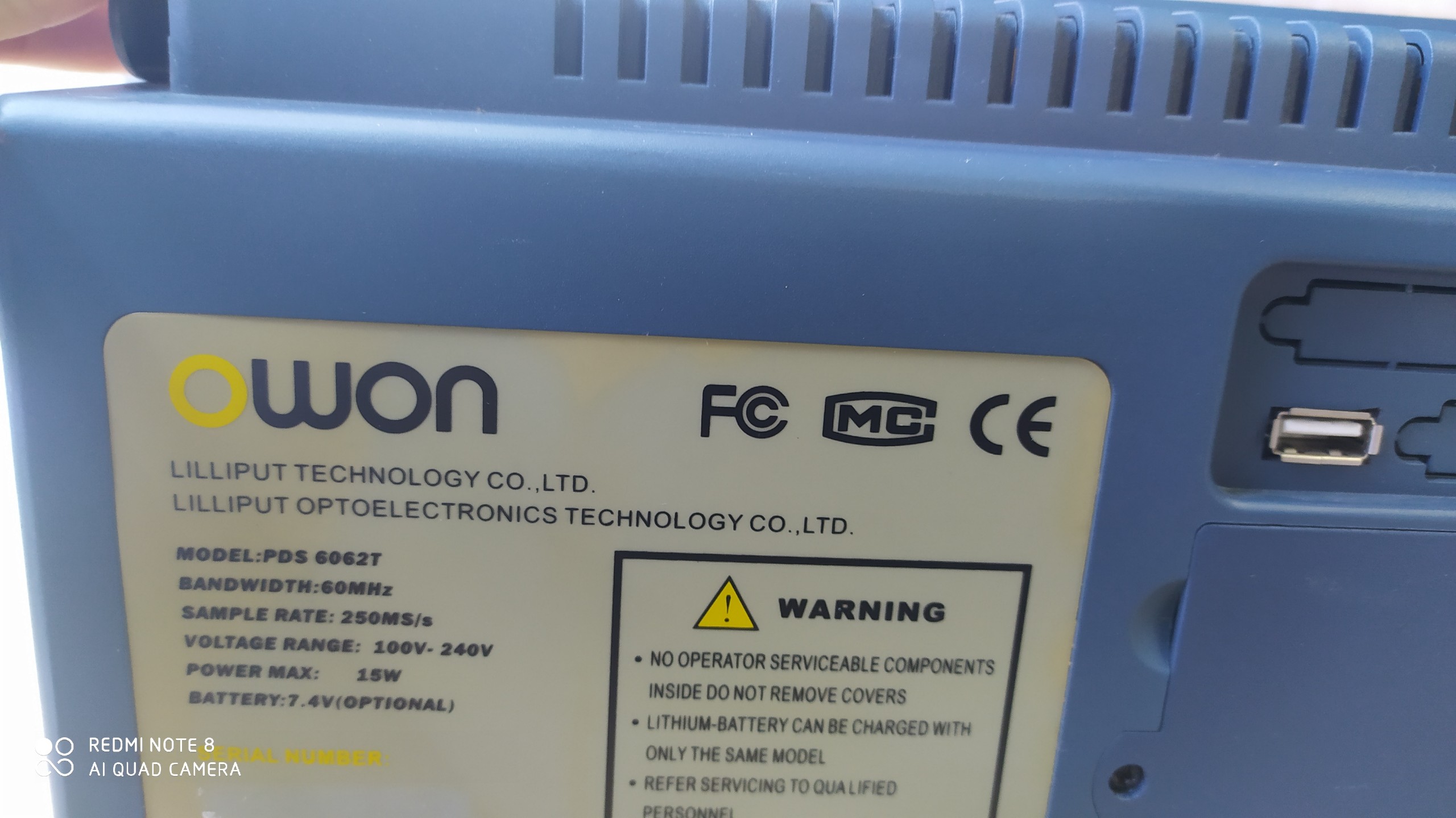 Máy hiện sóng Owon PDS6062T 60Mhz | Cửa hàng thiết bị - Linh kiện điện tử A to Z