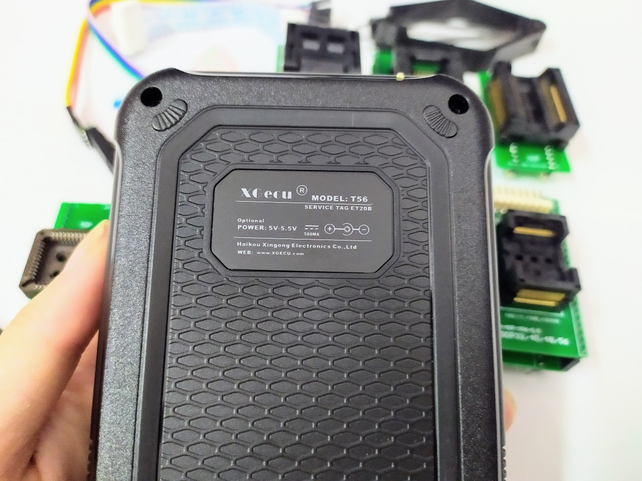 Máy nạp rom XGecu T56 (Nor Flash / NAND Flash / EMMC) kèm 12 đế | Cửa ...