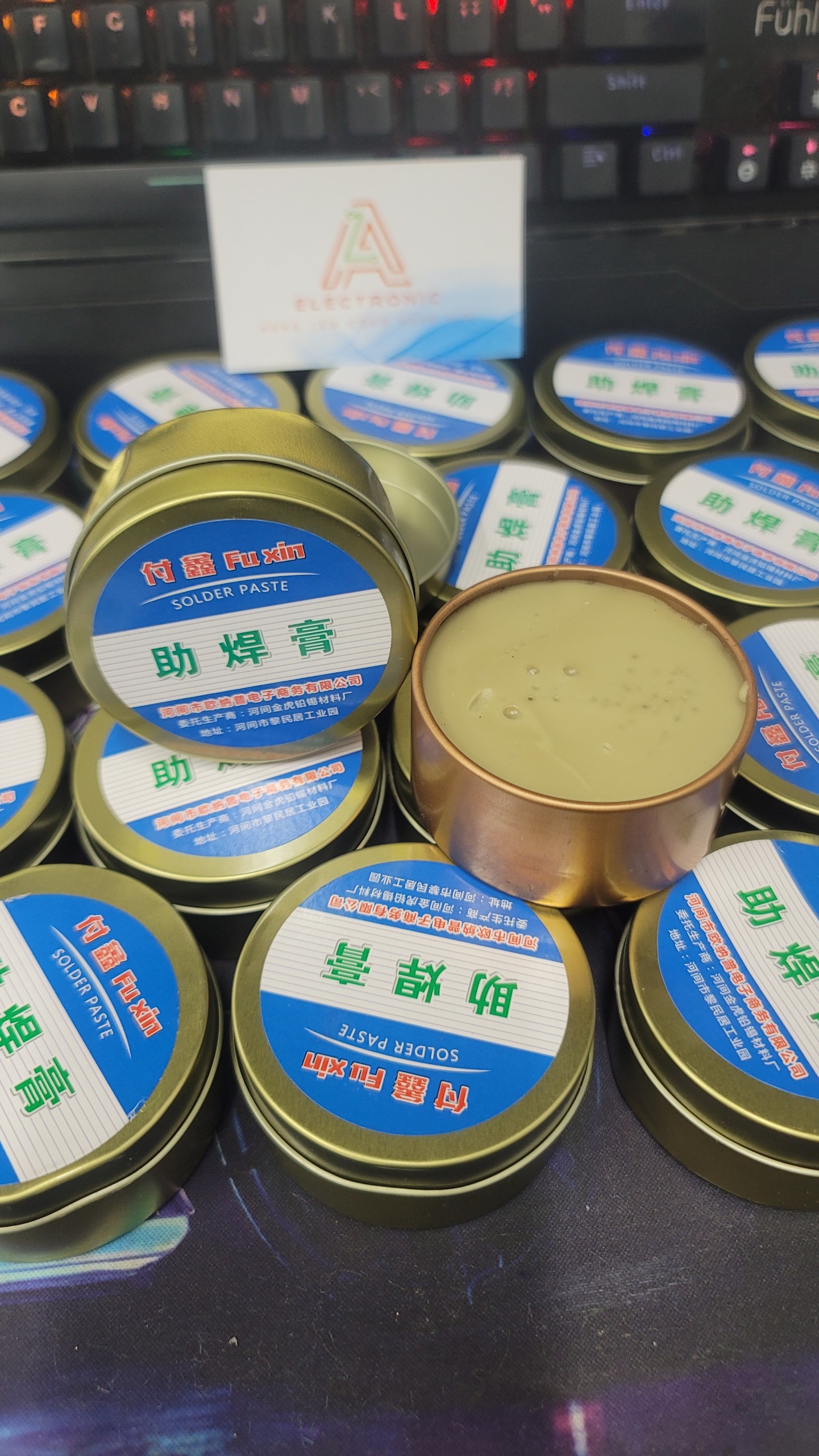 Mỡ trợ hàn, mỡ hàn cao cấp hộp nhôm 100g G1-T3 | Cửa hàng thiết bị - Linh kiện điện tử A to Z