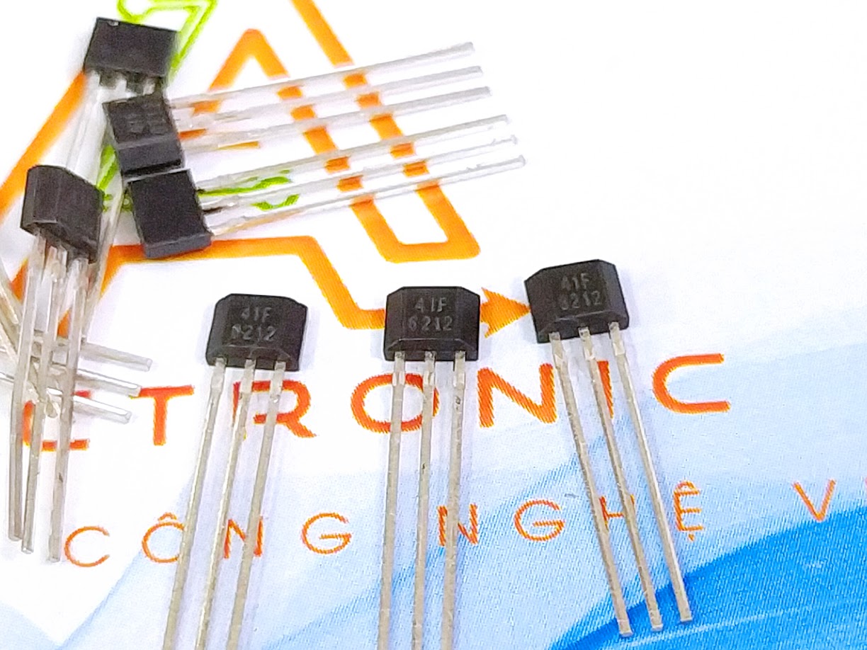 Cảm biến Hall H41F TO-92S mới nguyên bản RK-62 | Cửa hàng thiết bị - Linh kiện điện tử A to Z