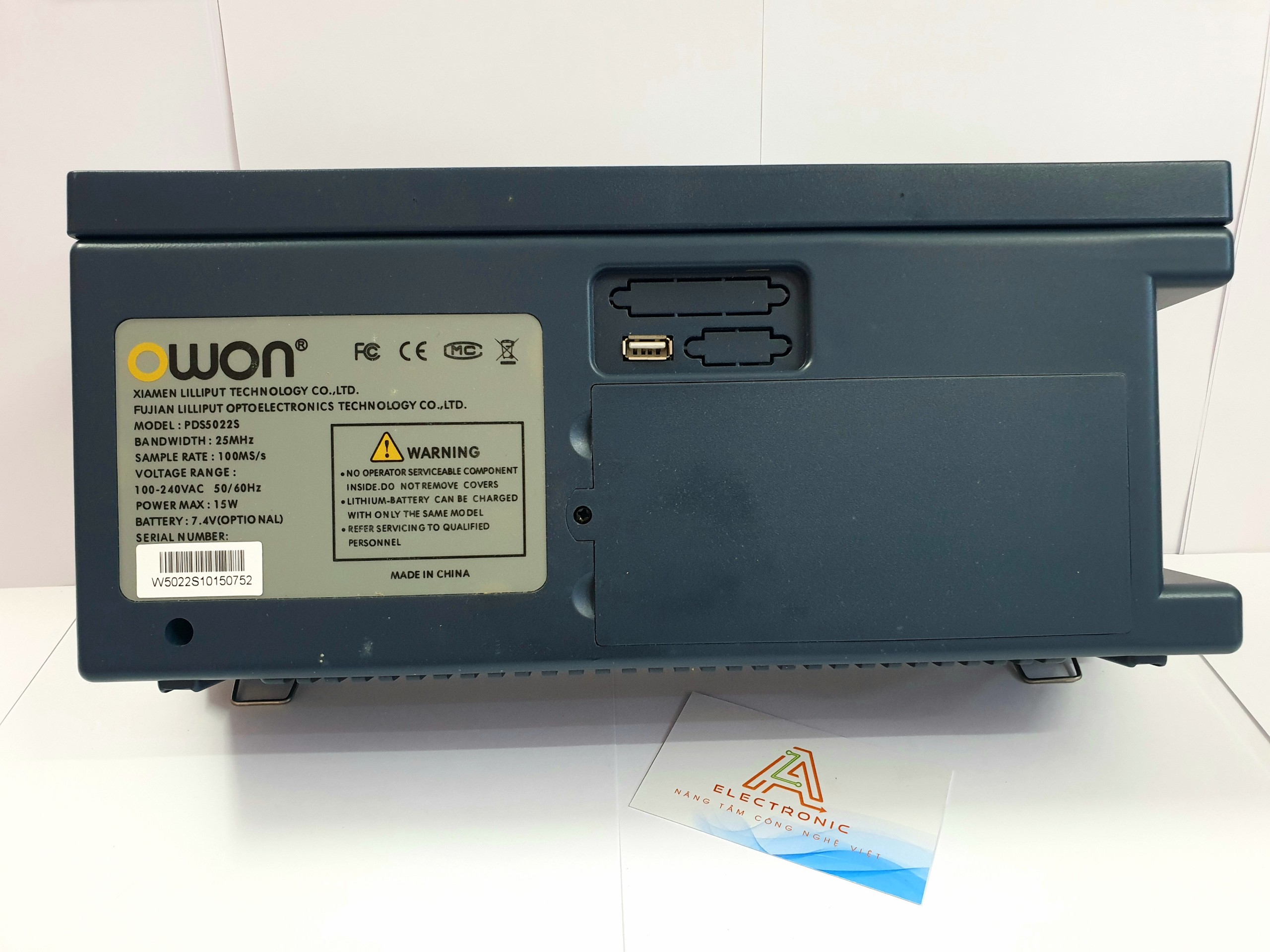 Máy hiện sóng OWON PDS5022S 25MHZ 2 kênh Chính Hãng | Cửa hàng thiết bị ...