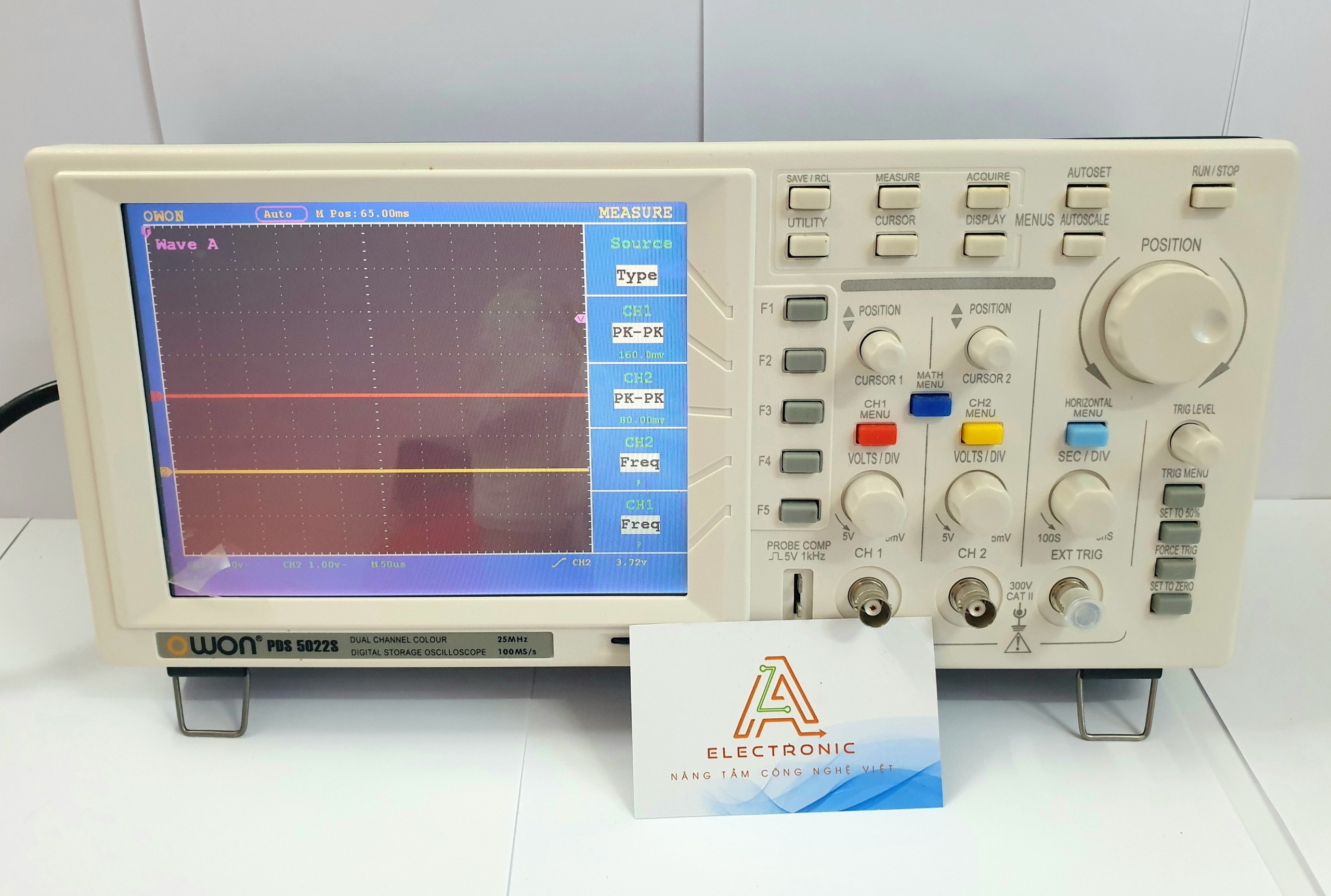 Máy hiện sóng OWON PDS5022S 25MHZ 2 kênh Chính Hãng | Cửa hàng thiết bị ...