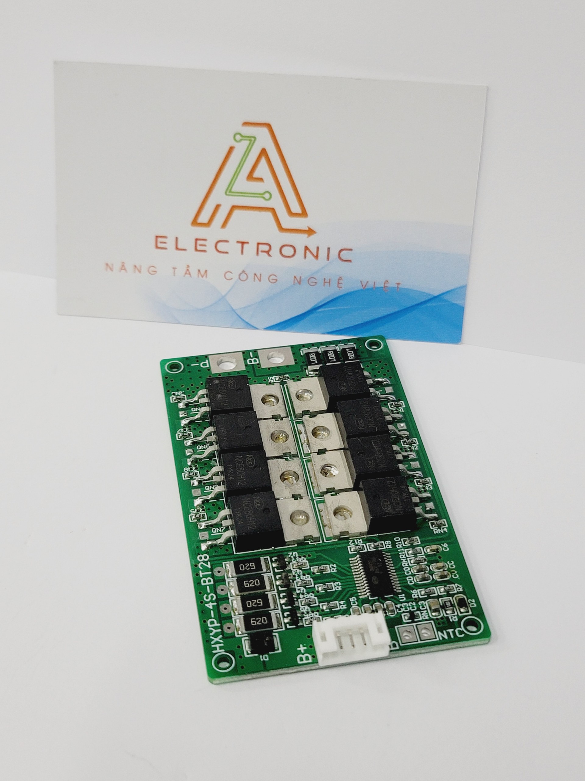 Mạch bảo vệ pin lithium 4 dây HXYP-4S-BT28 12.8V 20A | Cửa hàng thiết bị - Linh kiện điện tử A to Z