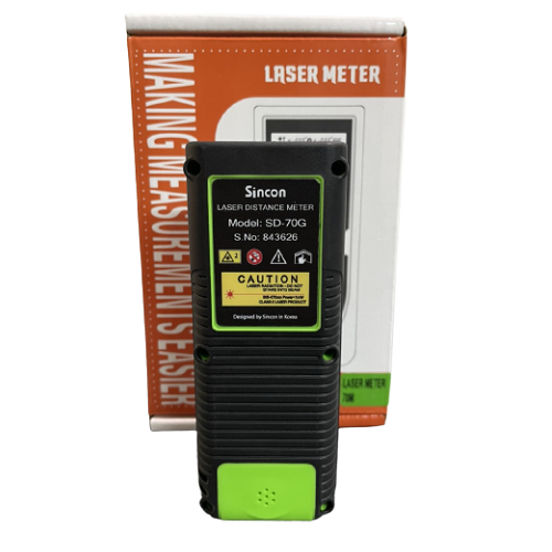 MÁY ĐO KHOẢNG CÁCH TIA XANH SINCON SD-70G | CÔNG TY TNHH MÁY ĐO ĐẠC TOÀN THẮNG