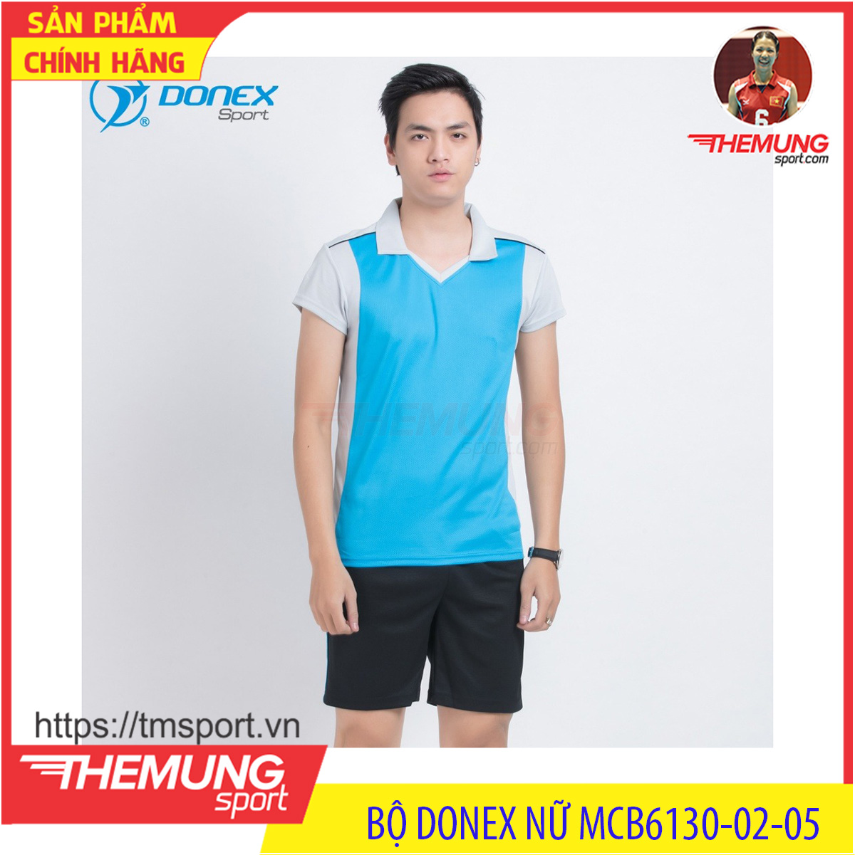BỘ DONEX NỮ MCB6130-02-05 Thế Mừng Sport