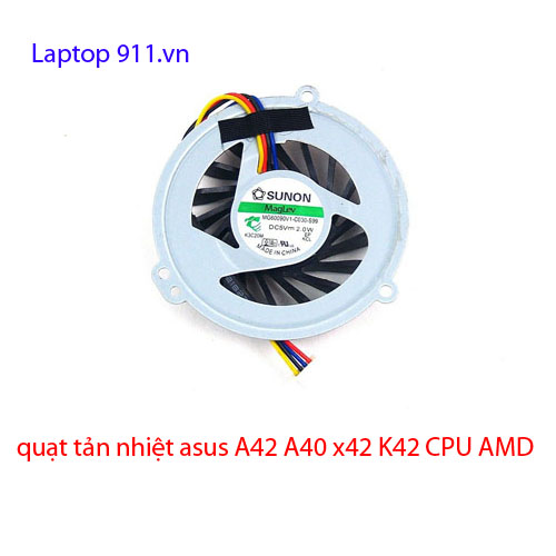 quạt tản nhiệt Asus A42 A40 X42 K42 CPU AMD