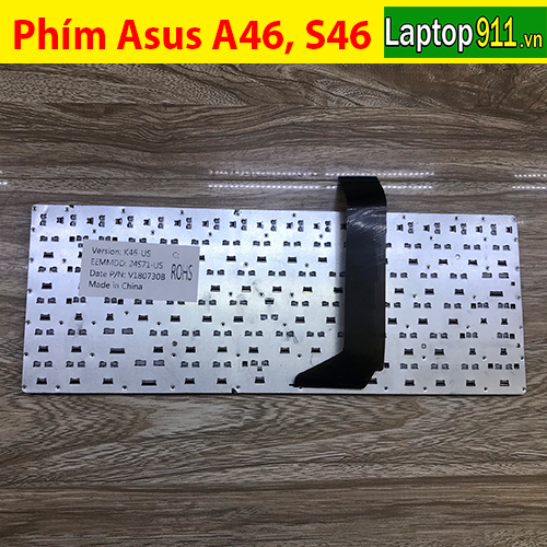 Bàn phím laptop Asus A46, S46