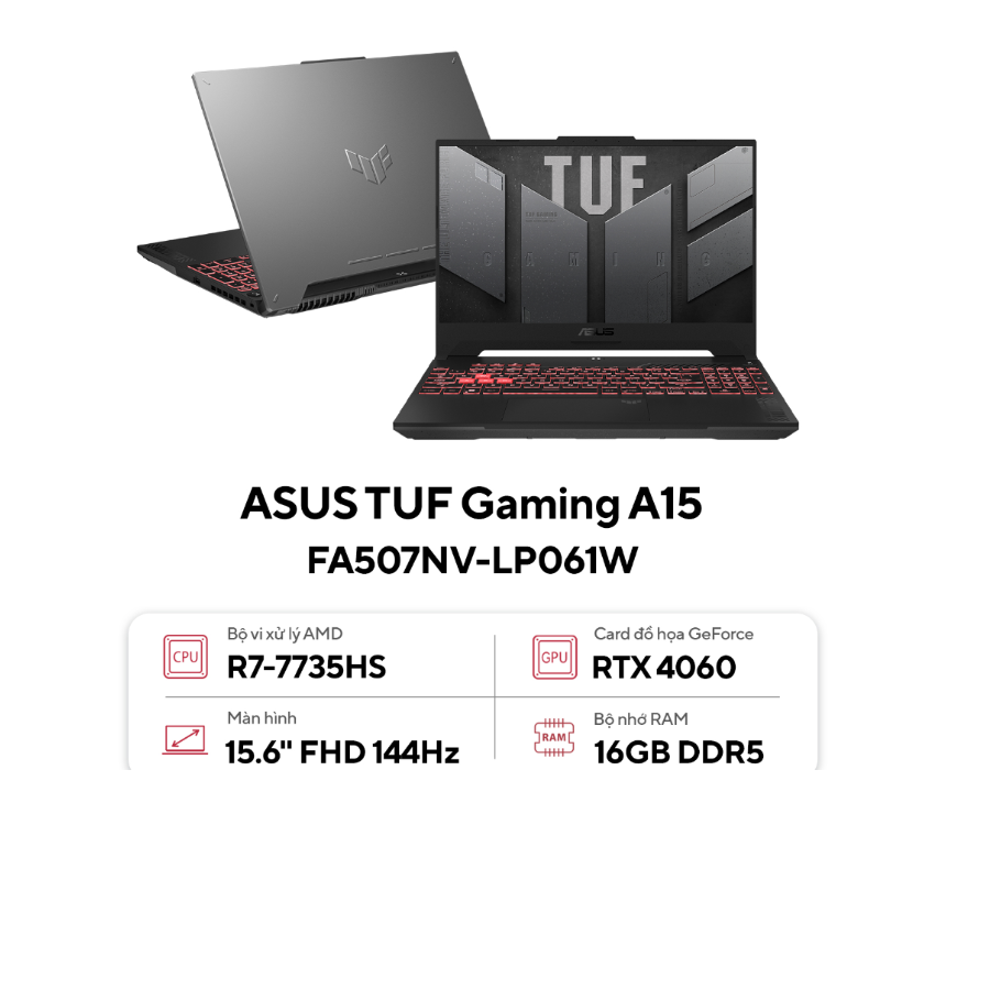 Màn hình laptop Asus FA507nv-LP061w - thay màn asus 15.6