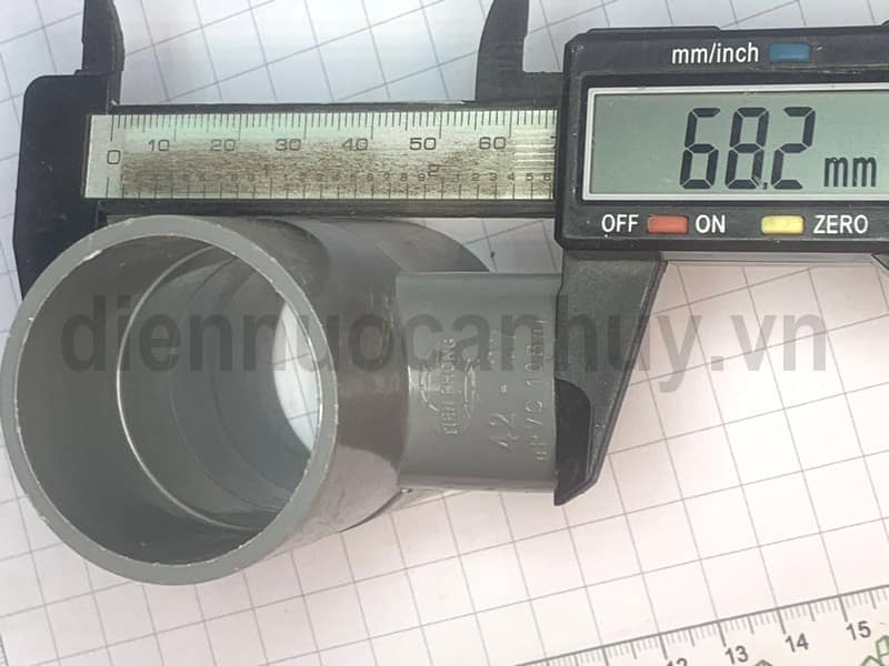 chữ T PVC Tiền Phong Tê thu 42-27 | Điện, Nước, Kim Khí, Điện Lạnh