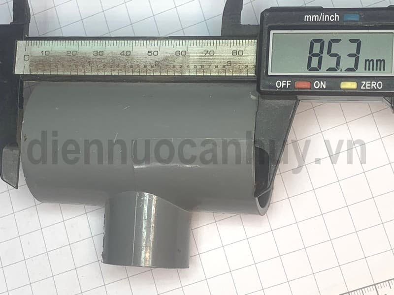 chữ T PVC Tiền Phong Tê thu 42-27 | Điện, Nước, Kim Khí, Điện Lạnh