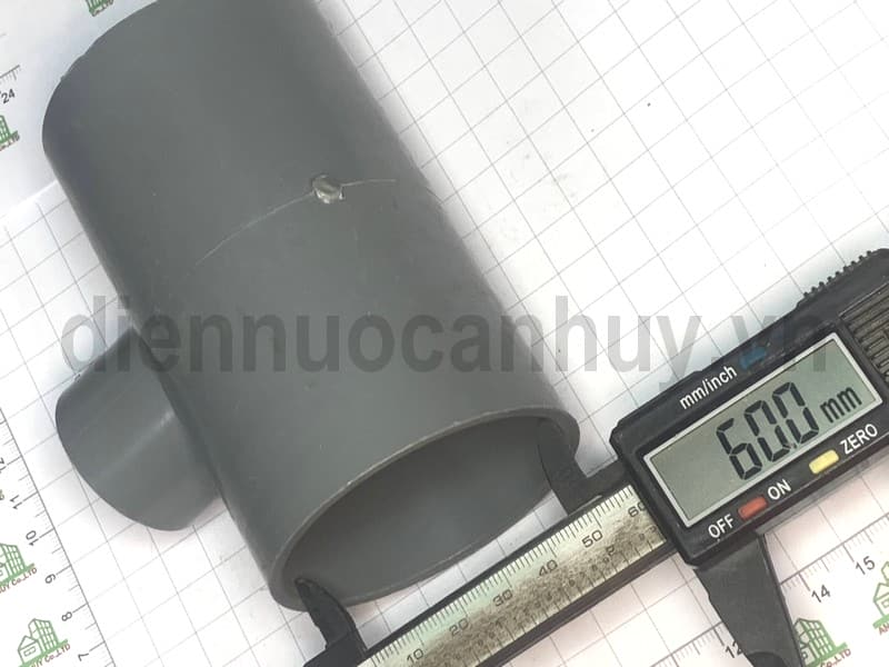 chữ T PVC Tiền Phong Tê thu 60-34 | Điện, Nước, Kim Khí, Điện Lạnh