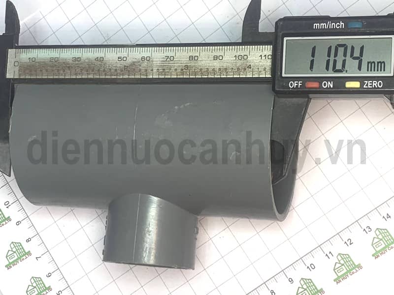 chữ T PVC Tiền Phong Tê thu 60-34 | Điện, Nước, Kim Khí, Điện Lạnh