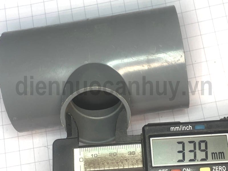 chữ T PVC Tiền Phong Tê thu 60-34 | Điện, Nước, Kim Khí, Điện Lạnh