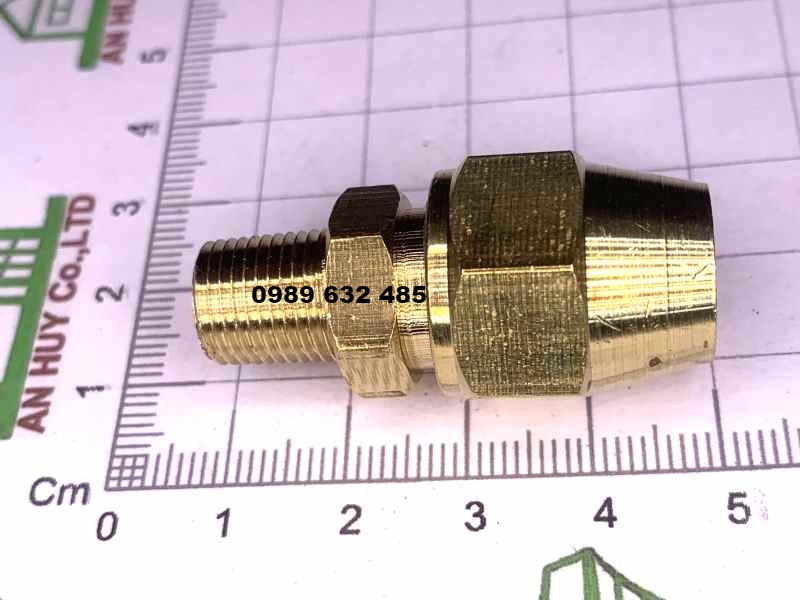 Nối ren ngoài lã ống đồng 10 ren 10 (10-1/8) | Điện, Nước, Kim Khí ...