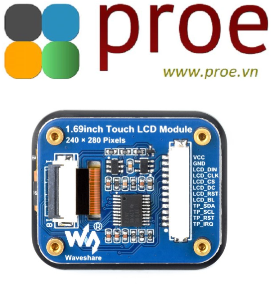 1.69inch Touch LCD Module | Điện tử ProE