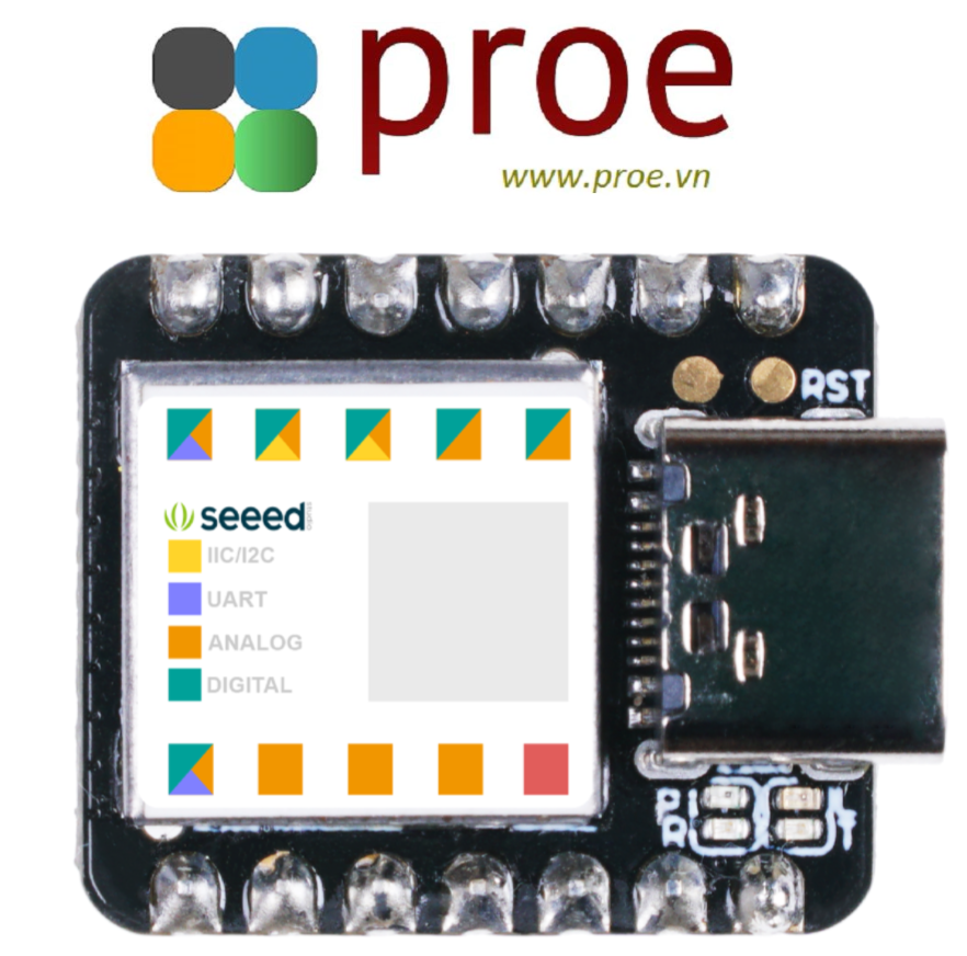 Seeeduino Xiao Arduino Microcontroller Samd21 Cortex M0 Điện Tử Proe 4606