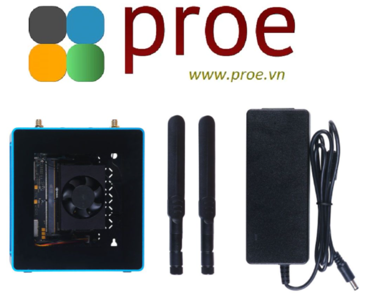 102110637 Jetson SUB Mini PC with Jetson Xavier NX module, Aluminium ...