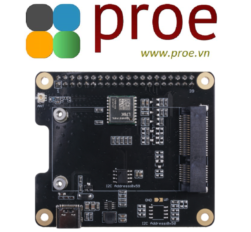 113100022 WM1302 Raspberry Pi Hat | Điện tử ProE