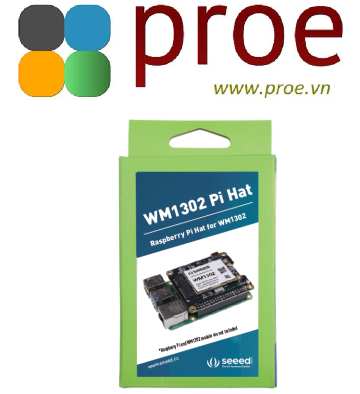 113100022 WM1302 Raspberry Pi Hat | Điện tử ProE
