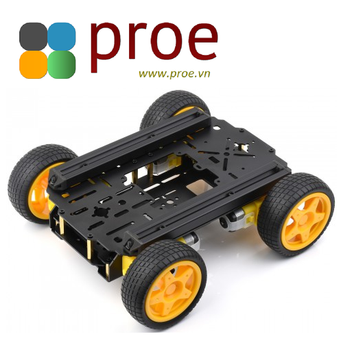 Robot-Chassis Series Smart Mobile Robot Chassis Kit, Options for wheels ...