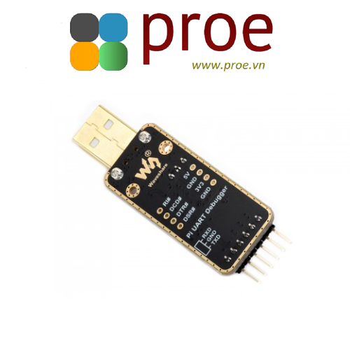 Usb To Uart Debugger Module For Raspberry Pi 5 Type A Port Onboard Uart Connector High Baud
