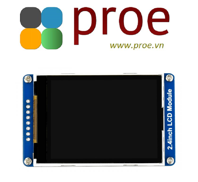 240×320, General 2.4inch LCD Display Module, 65K RGB | Điện tử ProE