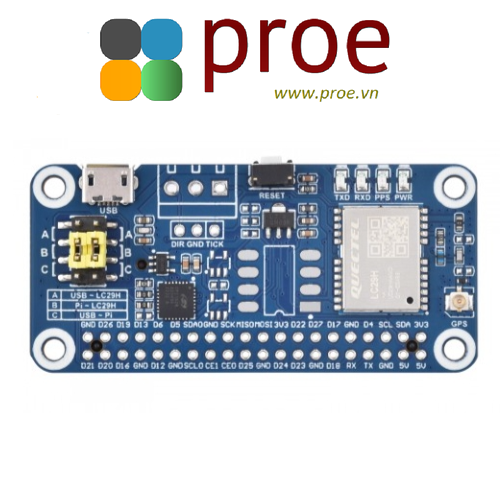 LC29H Series Dual-band GPS Module for Raspberry Pi, Dual-band L1+L5 ...