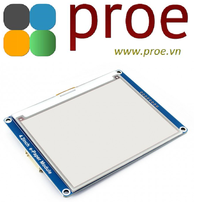 4.2inch e-Paper Module (B) 400x300, 4.2inch E-Ink display module, three ...