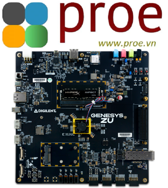 Genesys ZU Zynq Ultrascale+ MPSoC Development Board | Điện tử ProE