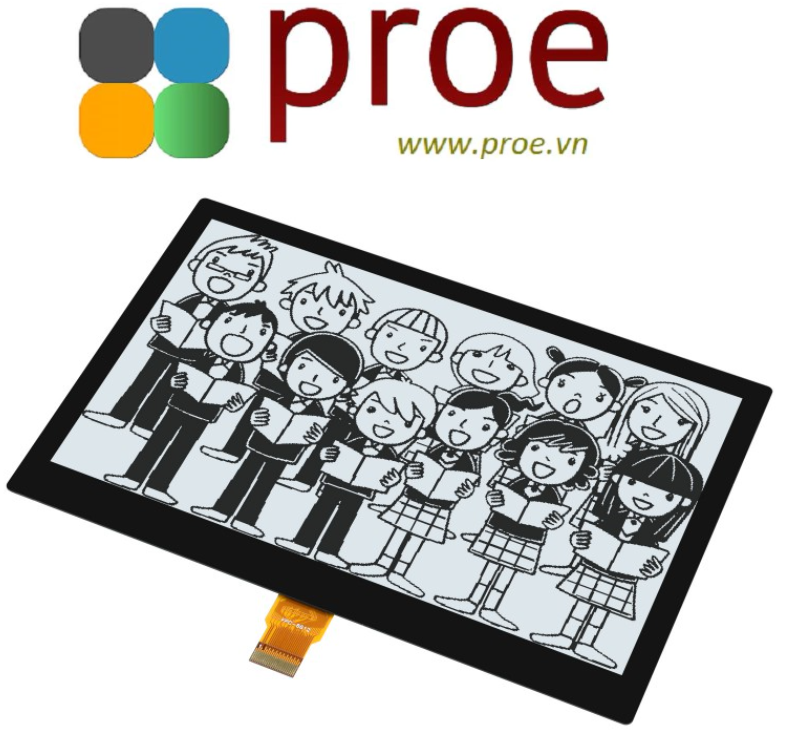 7.5inch e-Paper (G) E-Ink Fully Laminated Display, 800×480, Black ...